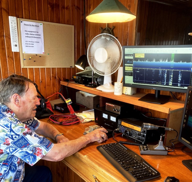 VA3VGC Amateur Radio onboard SS Keewatin – Canadian Amateur Radio Heritage